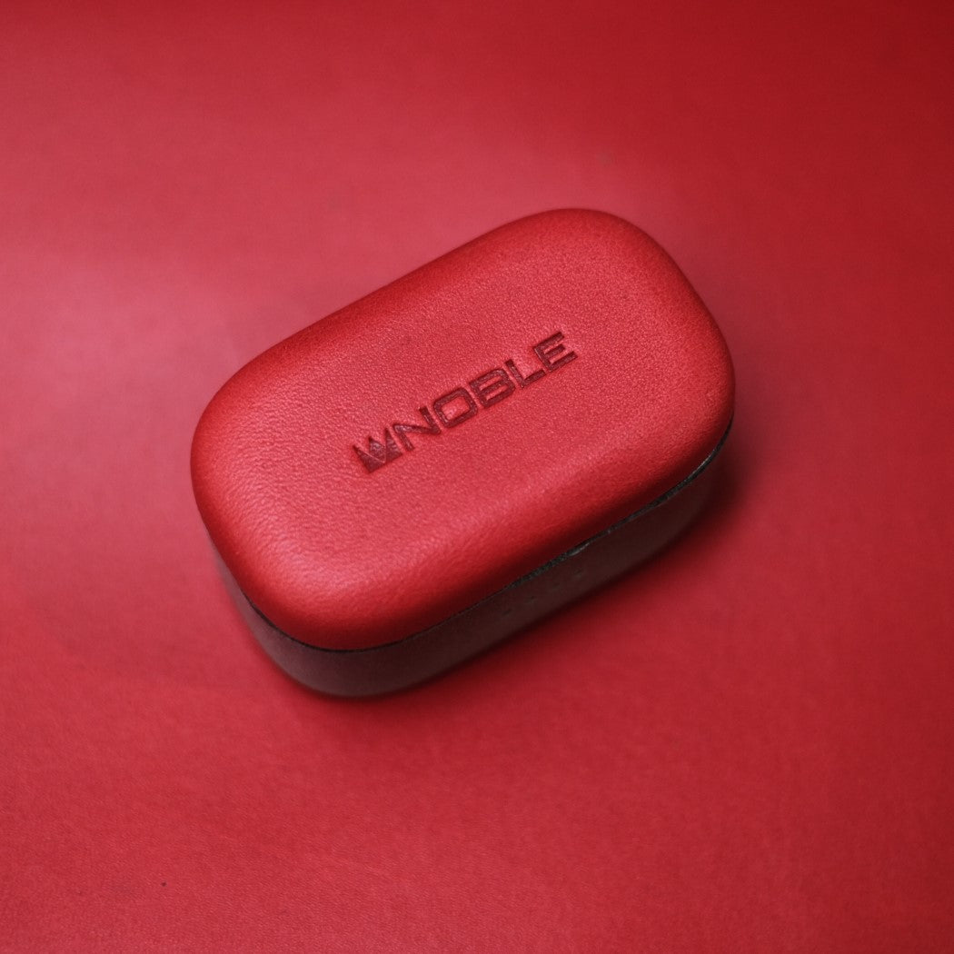 Genuine Leather Earbuds Case for Noble FoKus Amadeus | Handmade Custom ...